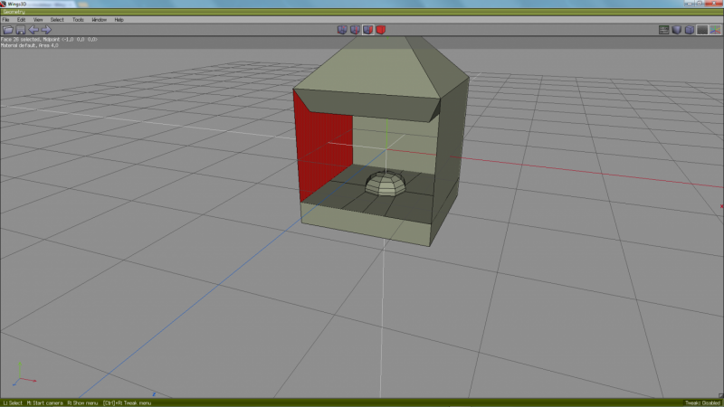 Un autre modeleur : Wings3D - Images de synthèse sous POV-RAY