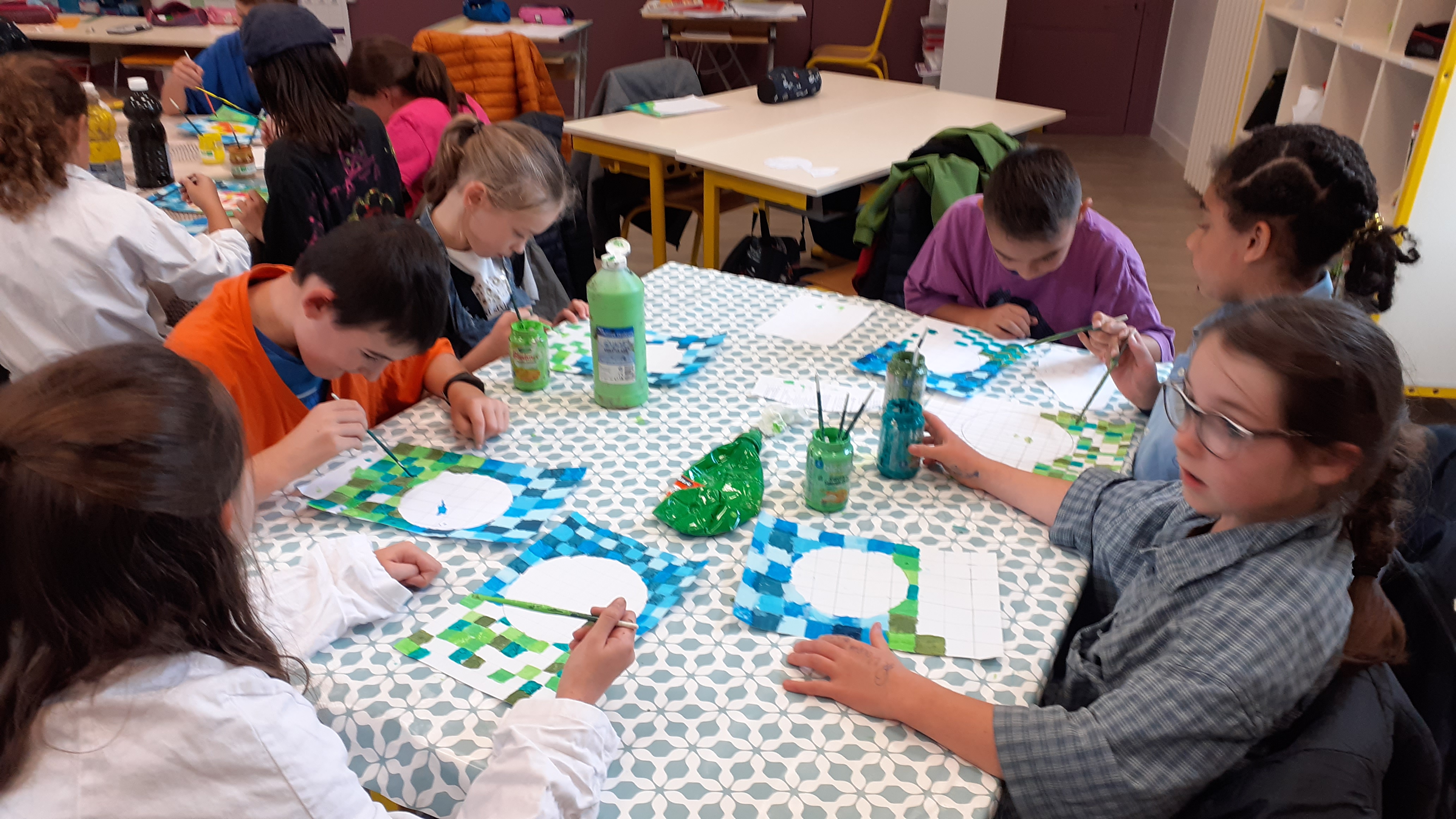 Débuts d'année:....EPS, Art Visuels, Lecture à soi - Beignon