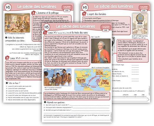 Histoire CM2 - La Trousse de Sobelle