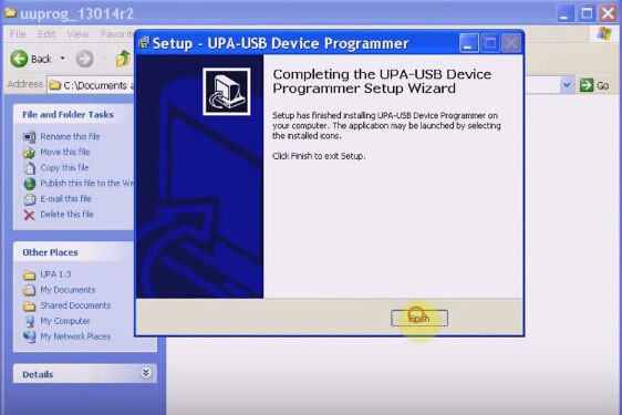 Install UPA USB V1.3 on Windows 7 step by step