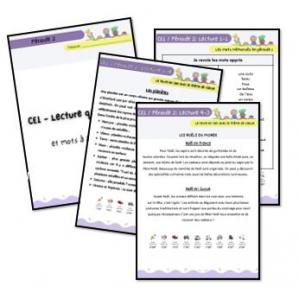 Lecture fluence CE1/CE2 - Pépiole à l'école