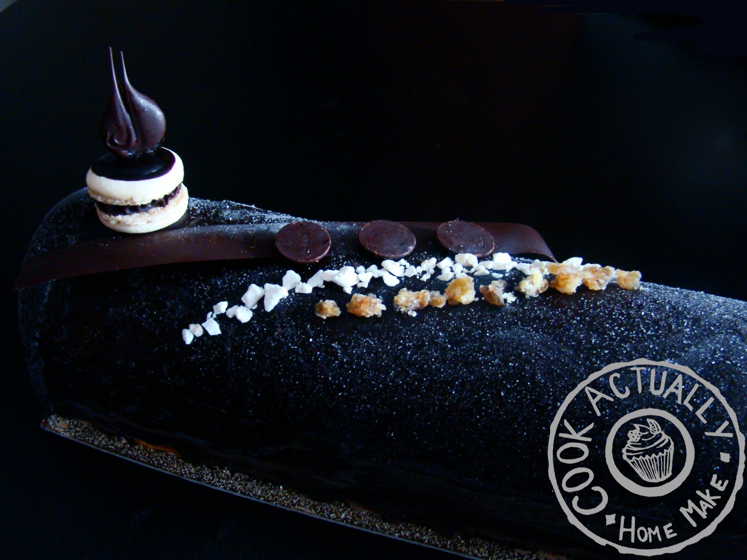 Bûche Marron et chocolat - Le Plaisir Sucré Dans Tous Ses Etats...