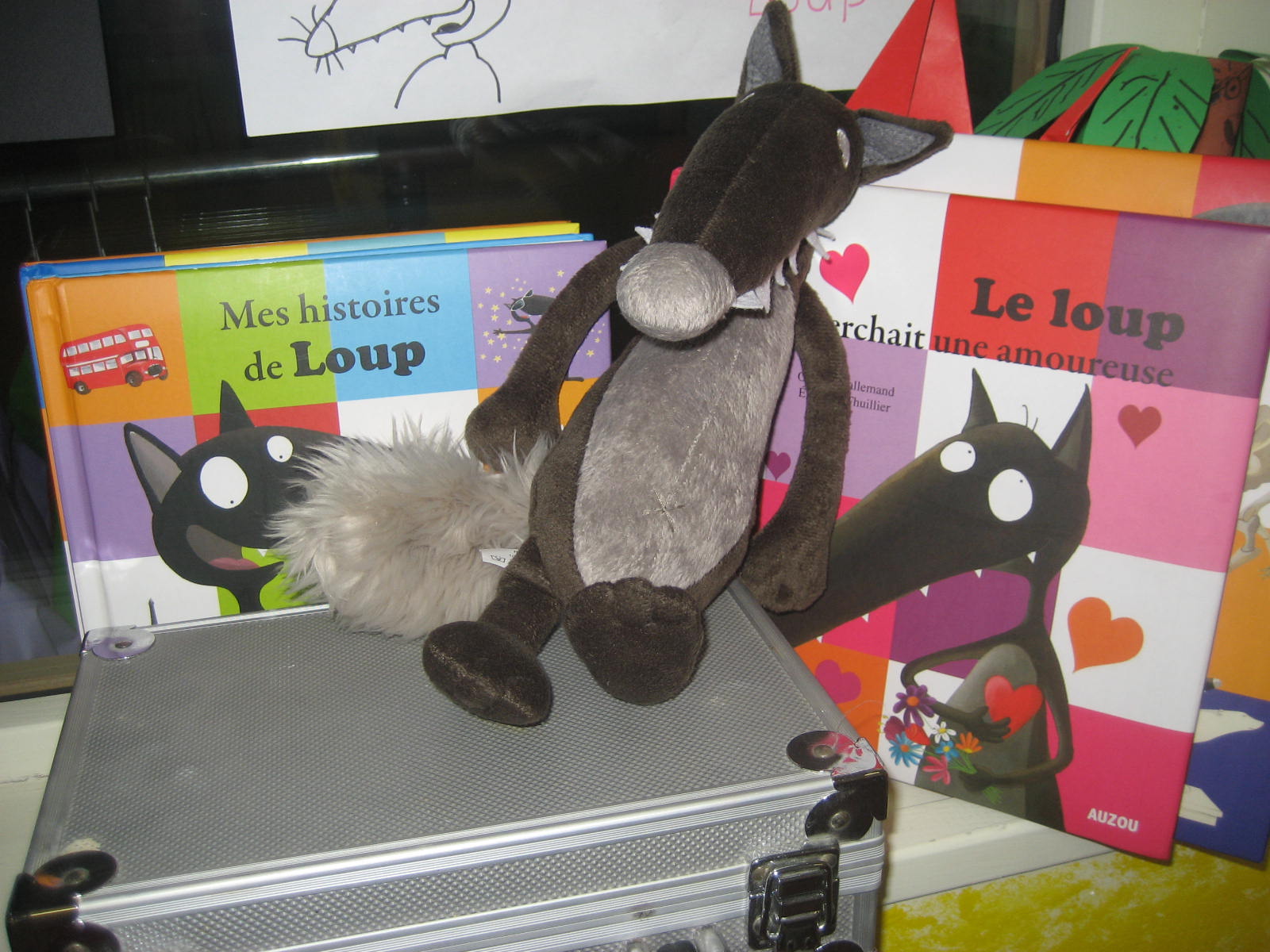 Le loup est venu dans notre classe! - Beignon