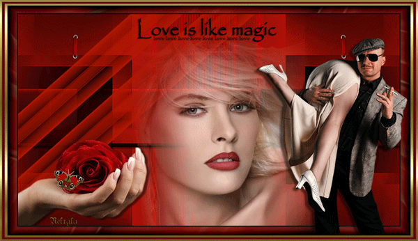 Layout Love is like magic