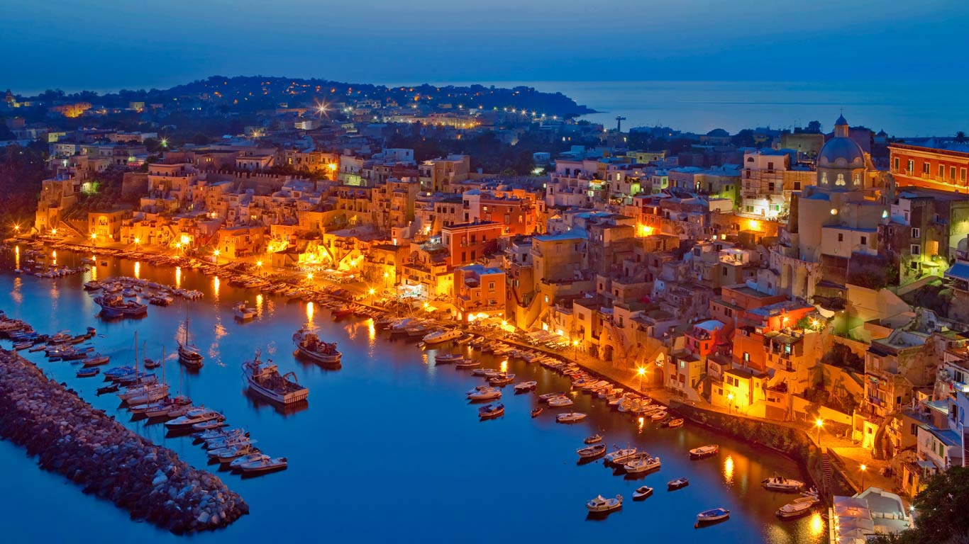 Ile de Procida, Naples, Italie