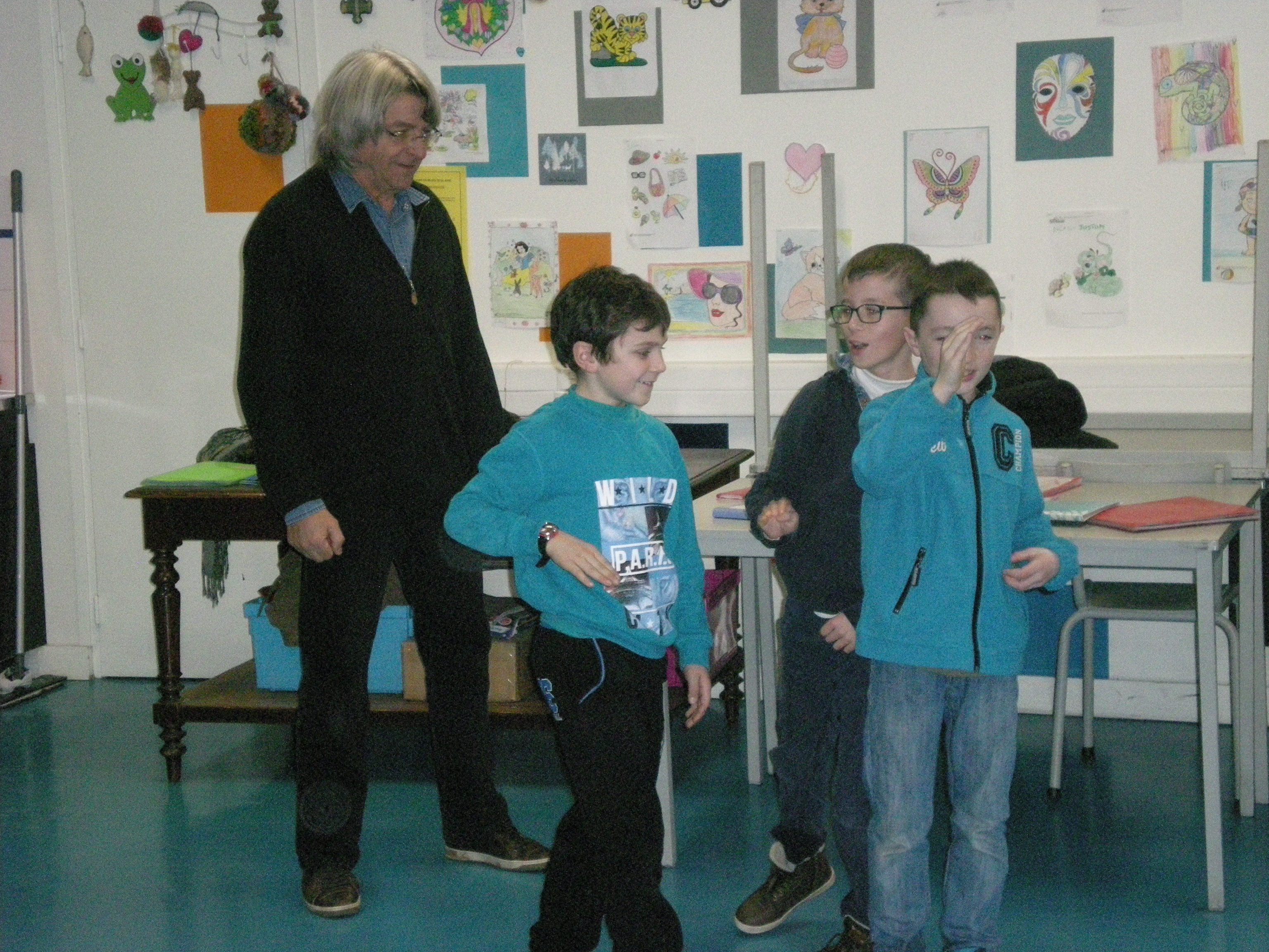 atelier théâtre - Une école attentive à chacun